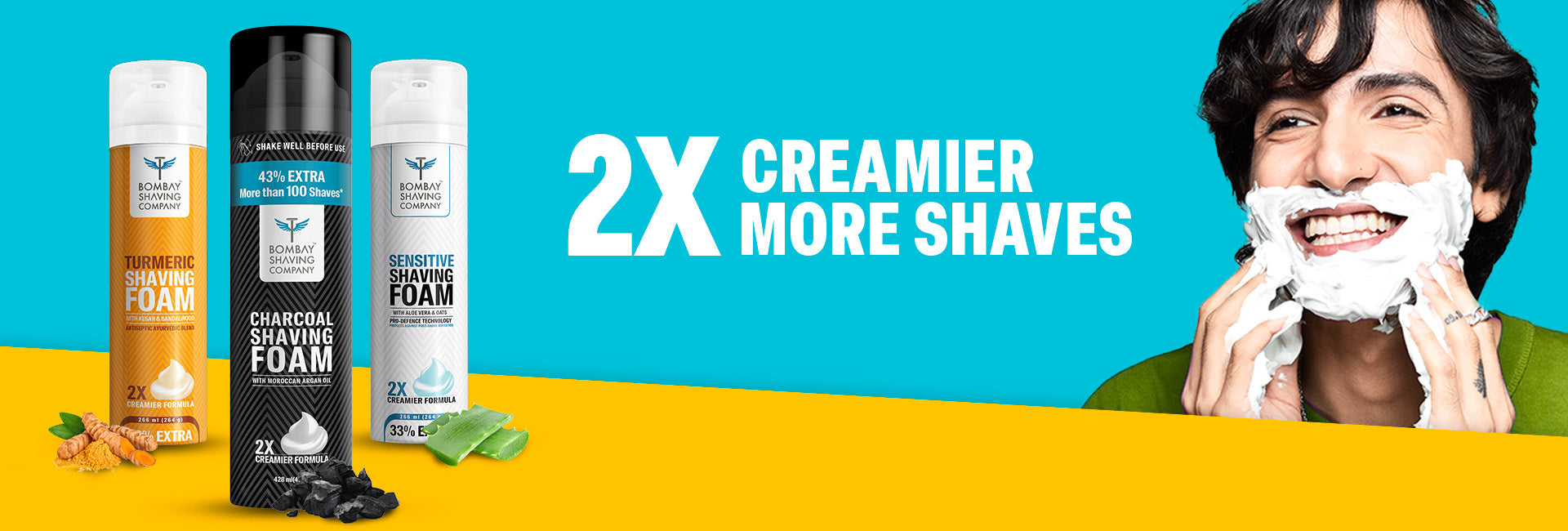 Buy Best Shaving Foam For Men | Starting @₹97 | Bombay Shaving Company