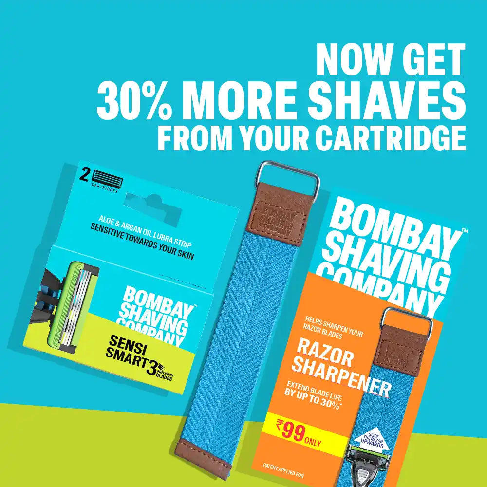 Sensi Smart3 Cartridge (Pack of 2 Blades) – Bombay Shaving Company
