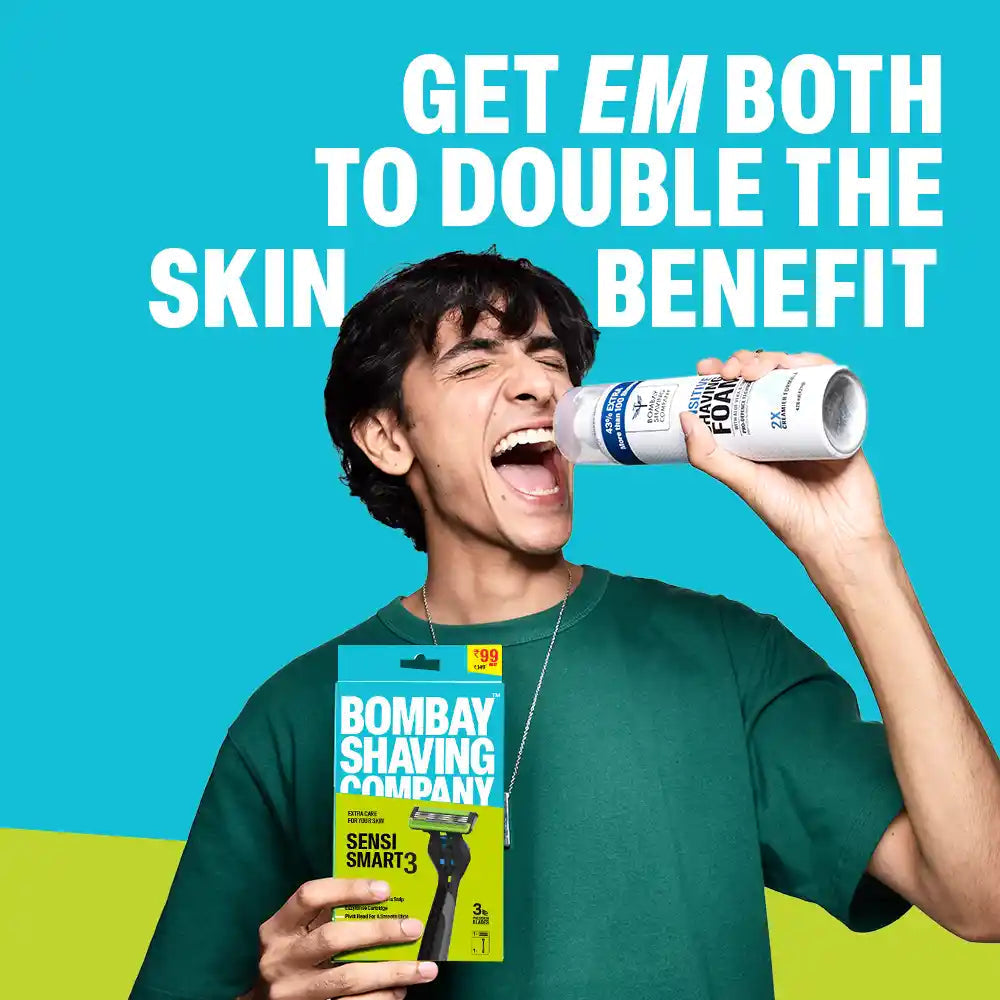 Sensi Smart3 Value Pack (Razor + Pack of 2 Blade Cartridges) – Bombay ...
