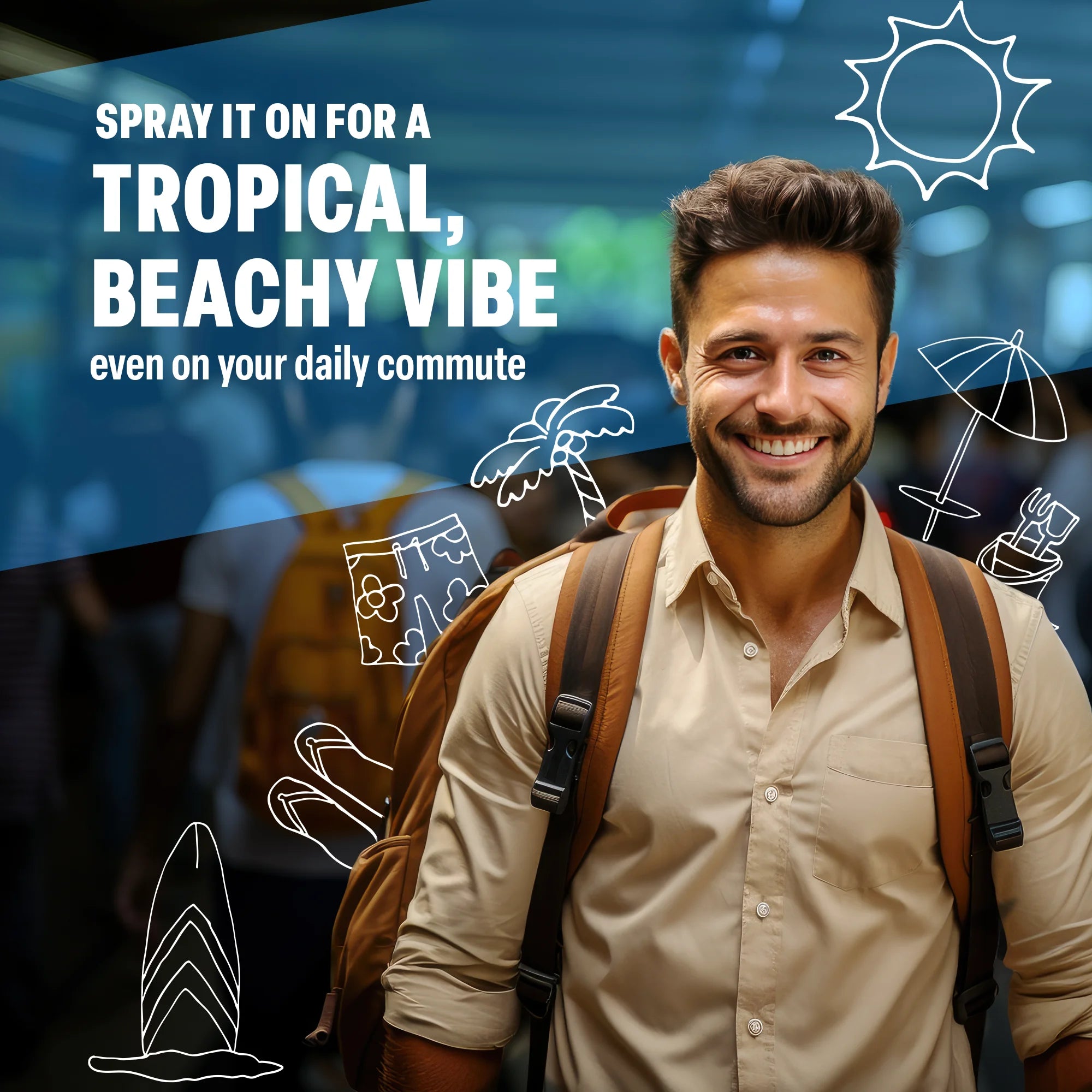 Miami 100ml EDT for Men | Bombay Shaving Company