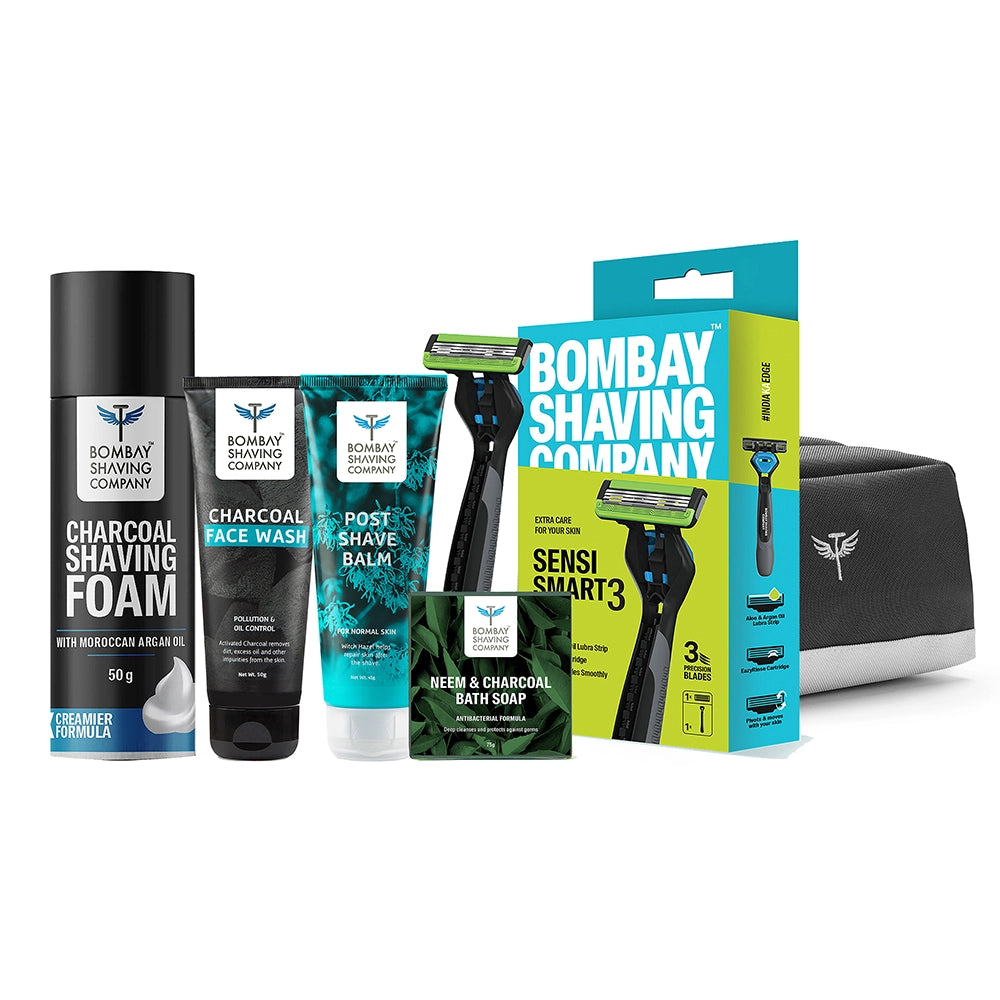 Smart Shave & Bath Travel Kit – Bombay Shaving Company