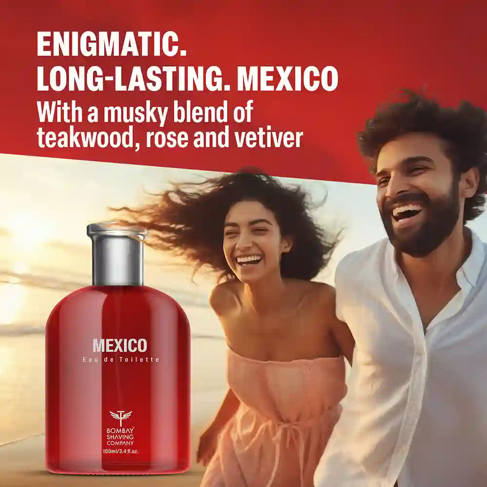 Buy Mexico EDT 100ml Perfume for Men | Bombay Shaving Company