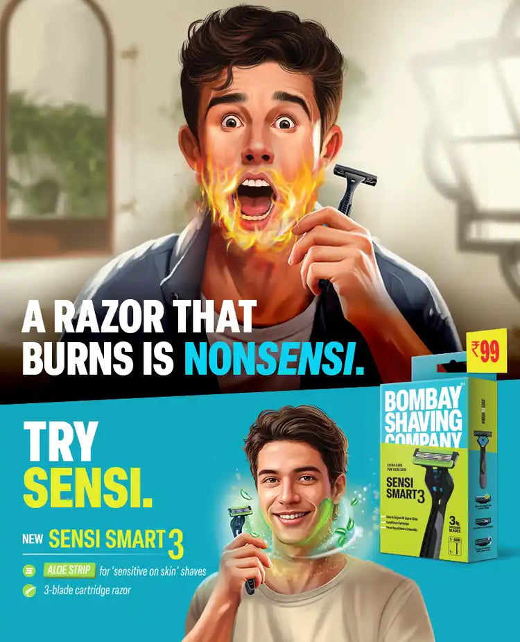 Buy Best Razors for Men | Starting @₹99 – Bombay Shaving Company
