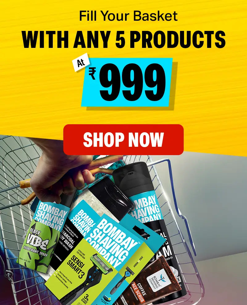 Five For 999 Sale | Bombay Shaving Company