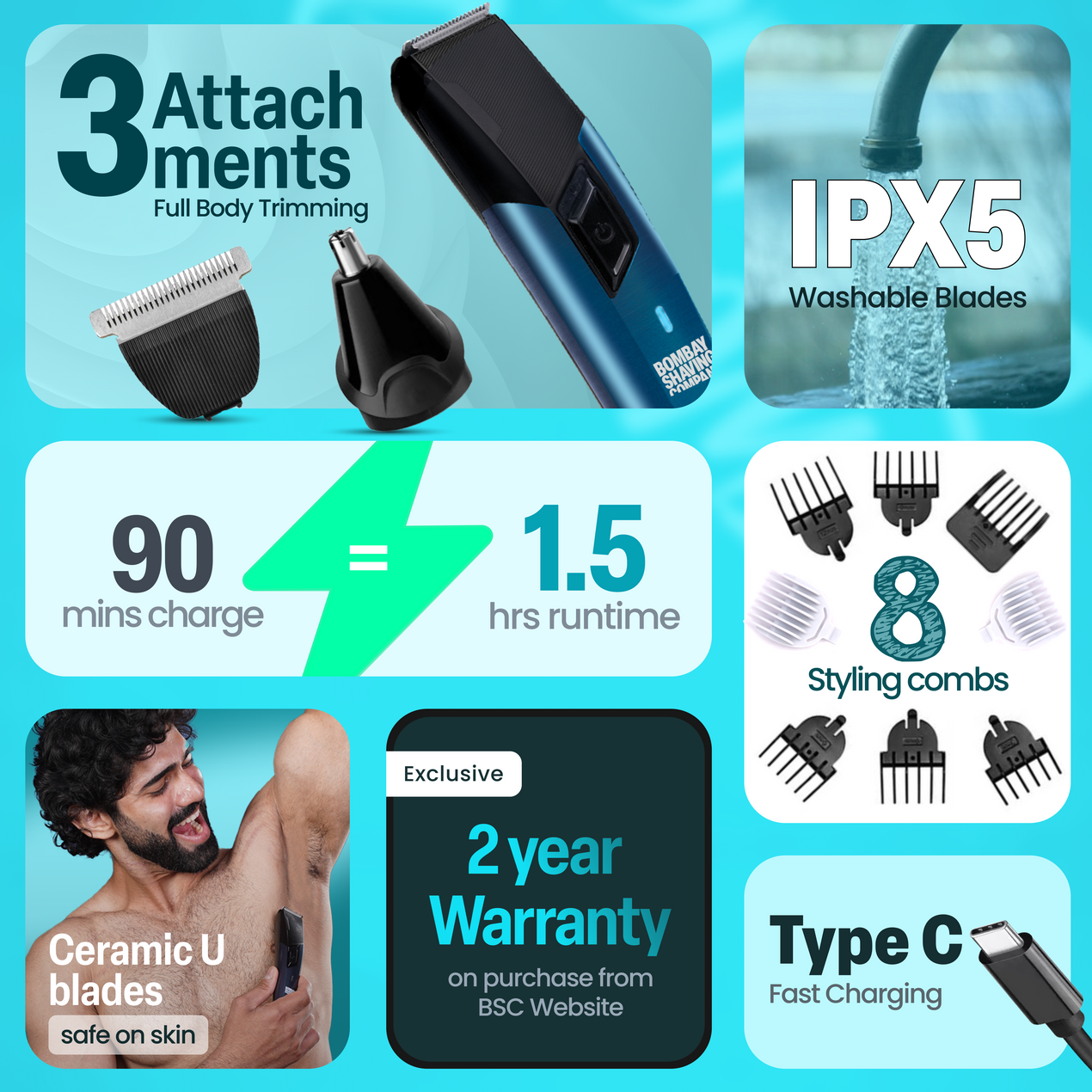 Men’s Grooming Products Starting at ₹99 | Bombay Shaving Company